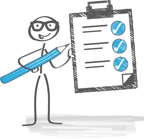 Stick Man Checklist | Sally Lazarus's Marketing Geekery